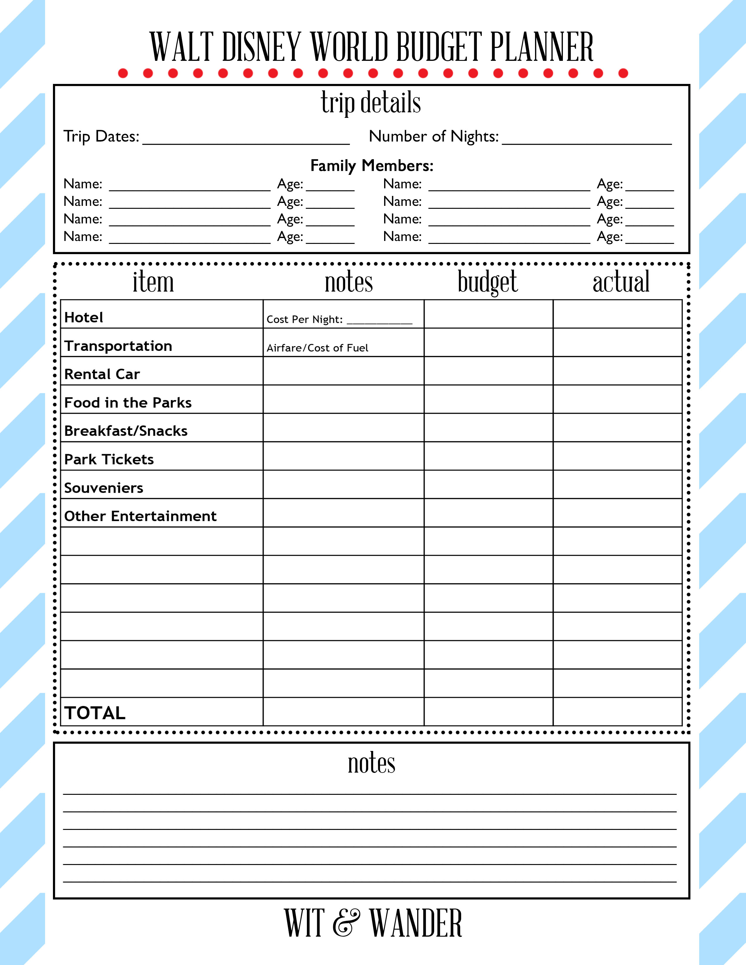 Walt Disney World Printable Library - Our Handcrafted Life Walt Disney World Printable Library - Our Handcrafted Life