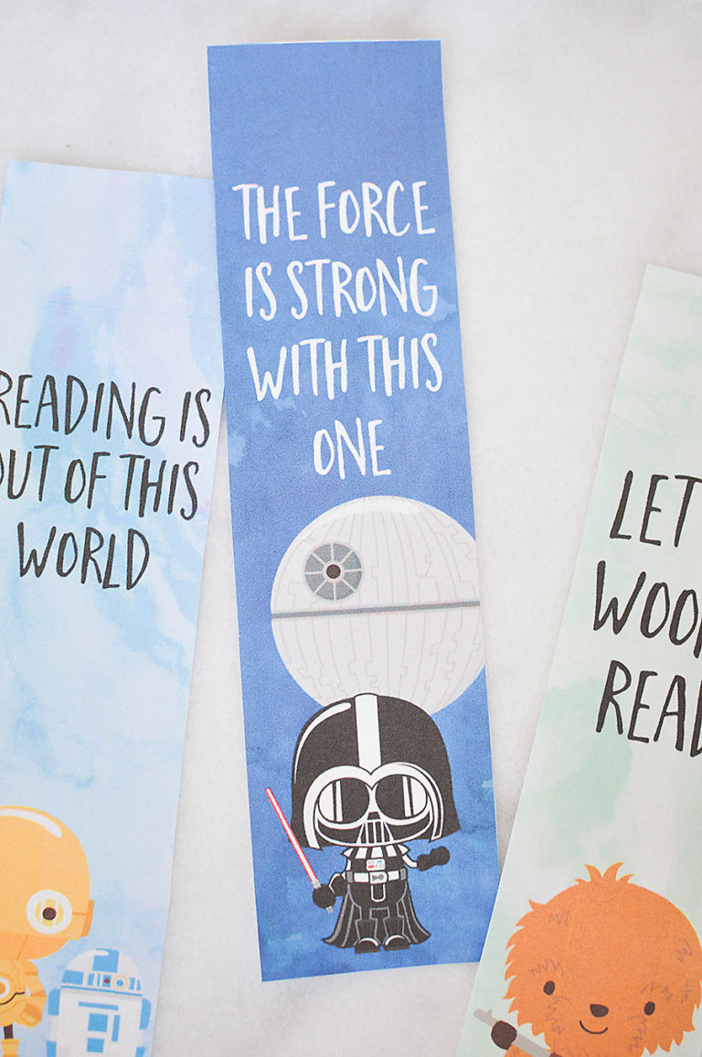 Star Wars Bookmarks - Free Printables for Kids - Our Handcrafted Life