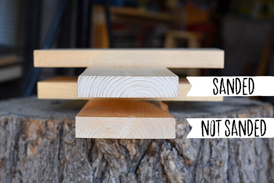 How To Sand Prep And Stain Wood Our Handcrafted Life How To Sand Prep And Stain Wood Our Handcrafted Life